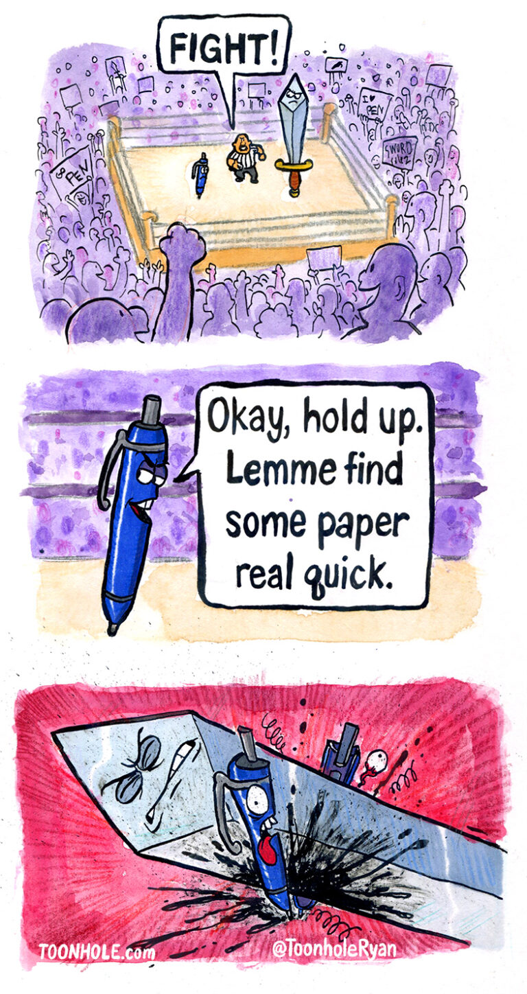 Toonhole – Comics for Very Intelligent Good Looking Idiots