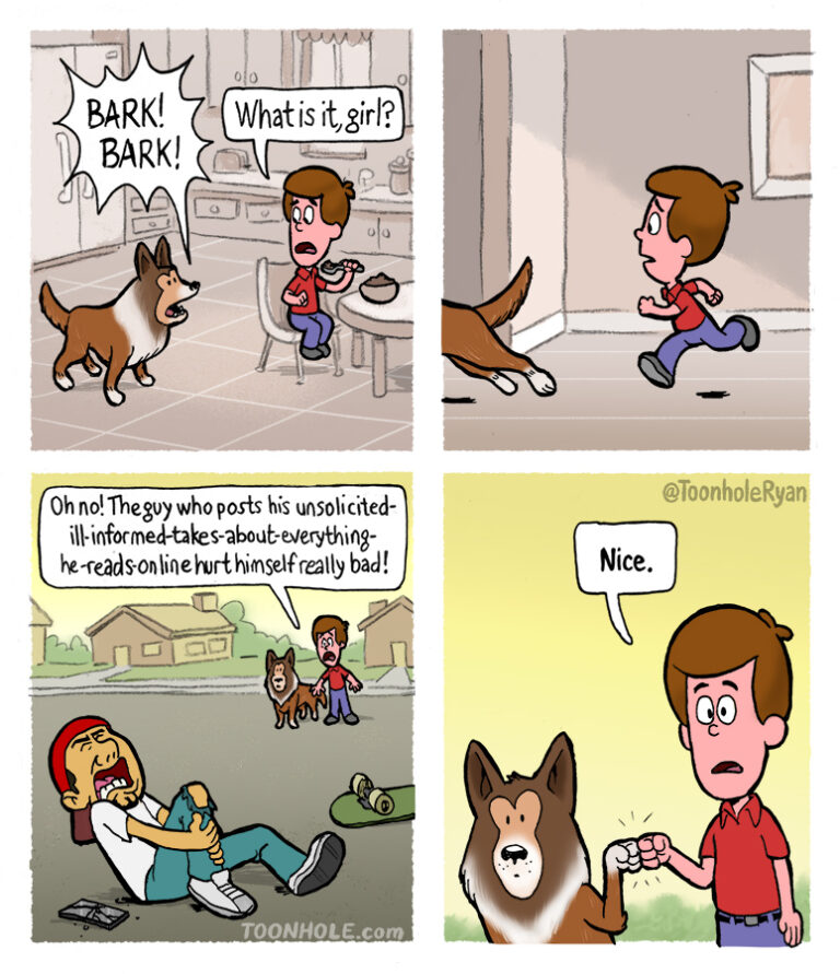 Toonhole – Comics for Very Intelligent Good Looking Idiots